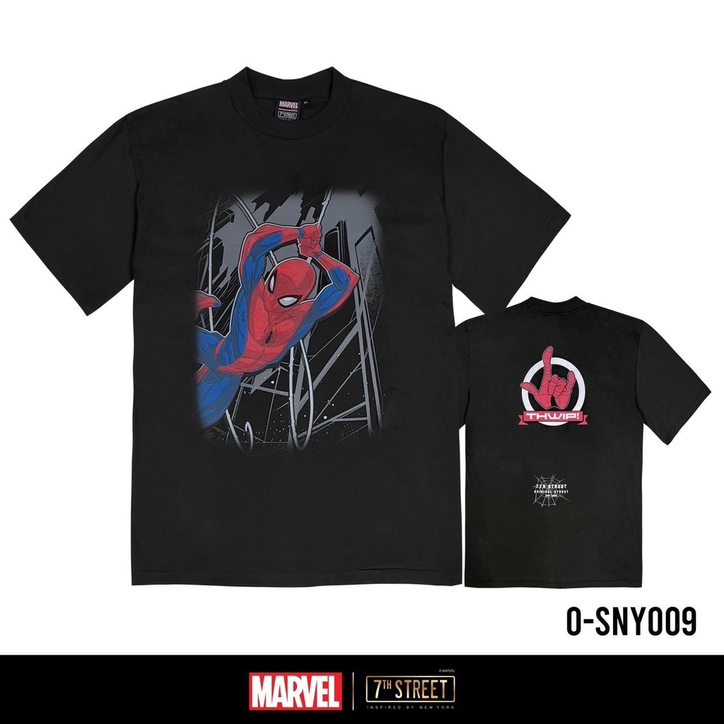 เสื้อยืดแขนสั้น 7thStreet ลาย Beyond Amazing Spider-Man ลิขสิทธิ์แท้ O ...