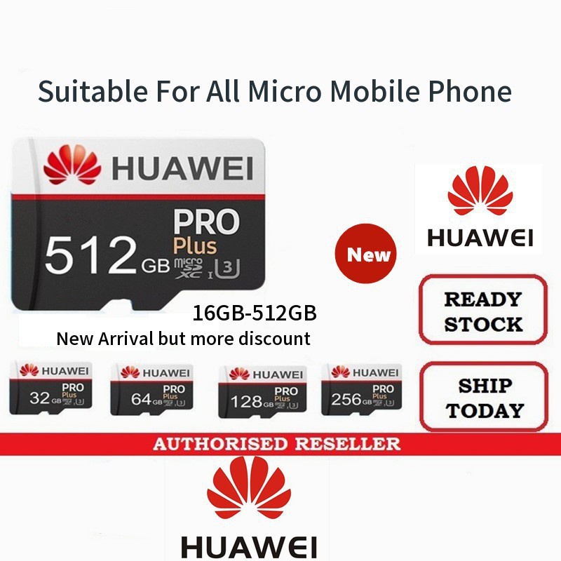 ゐHuawei SD card Class 10 TF card 16GB 32GB 64GB | Shopee Thailand