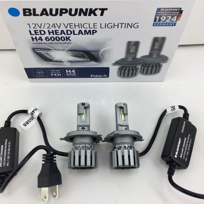 BLAUPUNKT หลอดไฟหน้ารถยนต์ ขั้ว H4 LED HEADLAMP VEHICLE LIGHTING GEN 2 ...