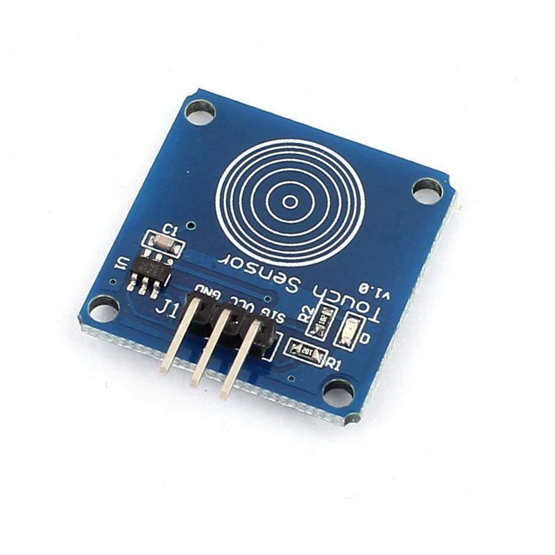 โมดูลเซนเซอร์ TTP 223b Digital Touch-Sensor 5 ชิ้นสำหรับ Arduino ...
