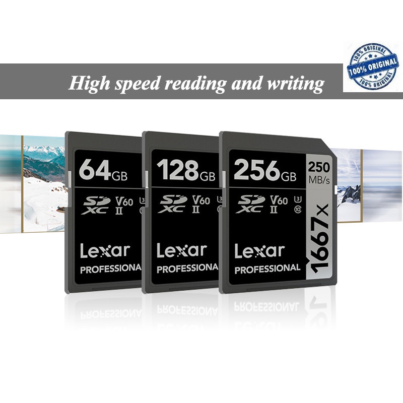 Lexar 1000X Micro SD Card 128GB 32GB 64GB 256GB U3 Memory Card Flash TF ...