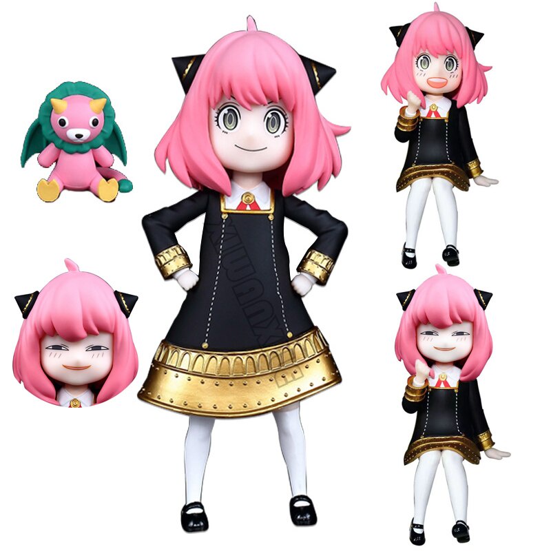 โมเดลฟิกเกอร์ PVC อนิเมะ SPY FAMILY Anya Forger ขนาด 18 ซม. ของเล่น ...