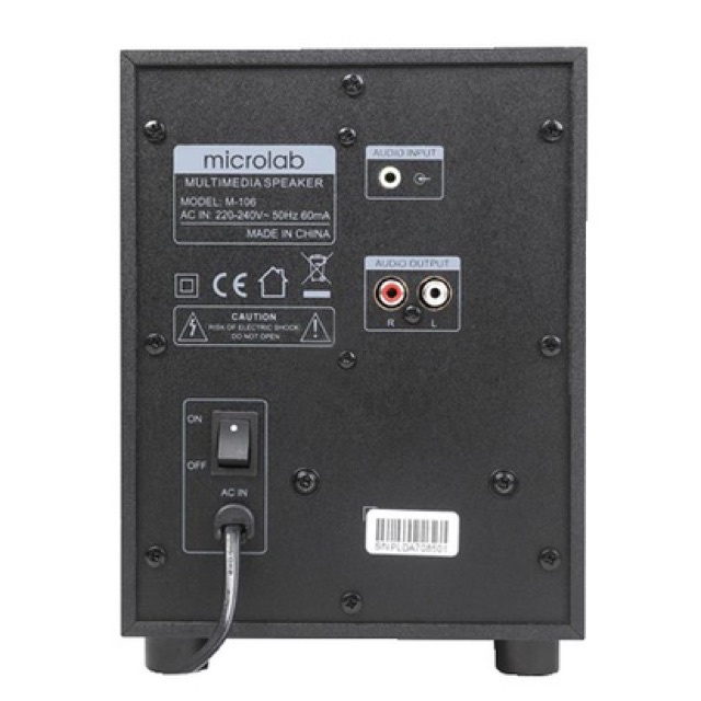 ลำโพง บลูทูธ MICROLAB M-106BT Microlab 106 bt ประกันศูนย์ 1 ปี ลำโพงสำหรับคอมพิวเตอร์ รองรับ ...