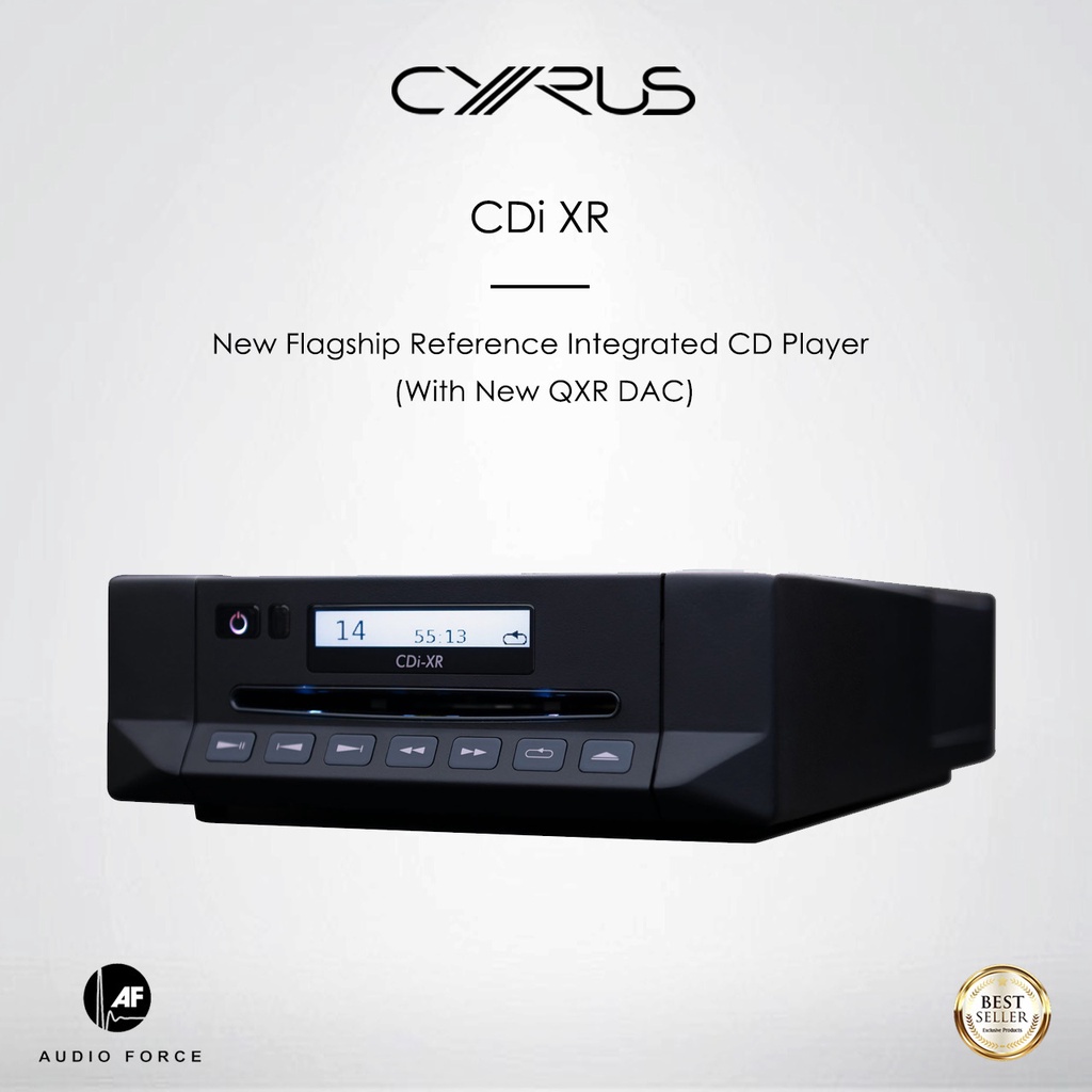 CYRUS CDi-XR : New Flagship Reference Integrated CD Player (With New ...