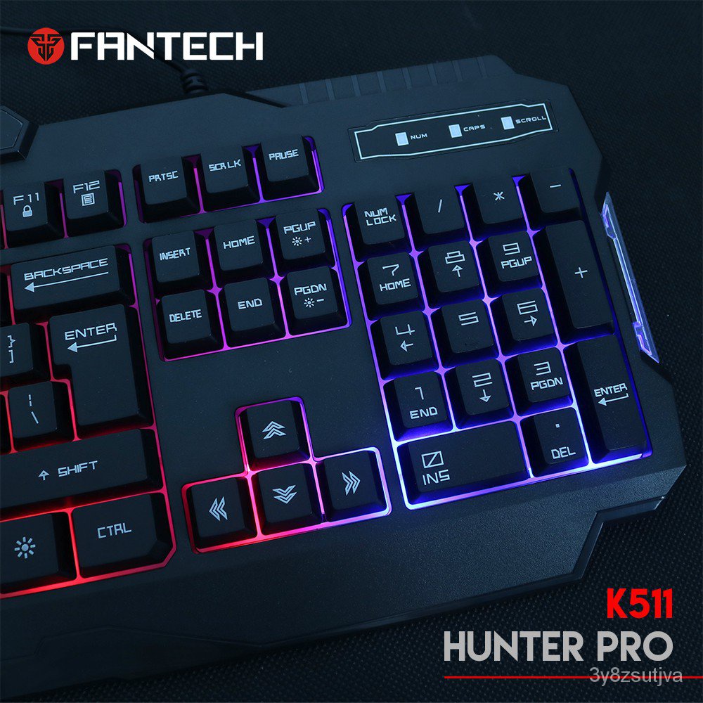 FANTECH K511 HUNTER PRO Backlit Pro Gaming Keyboard MKNB | Shopee Thailand