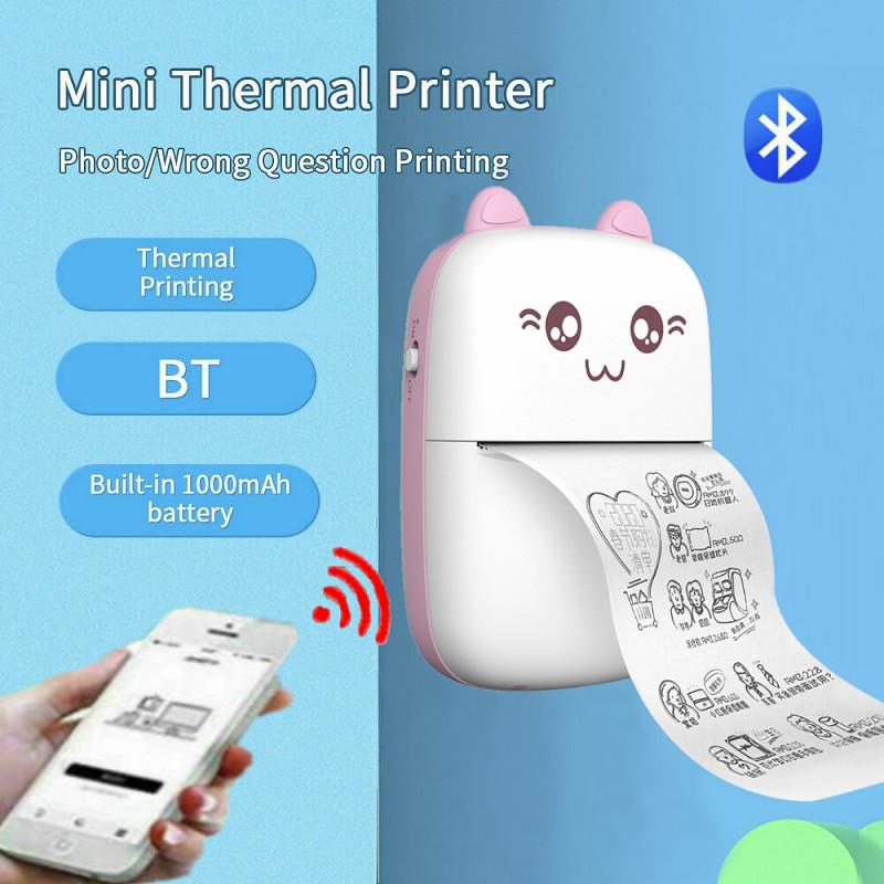 Pocket Printer Portable Wireless Bluetooth Thermal Printer Handheld POS ...