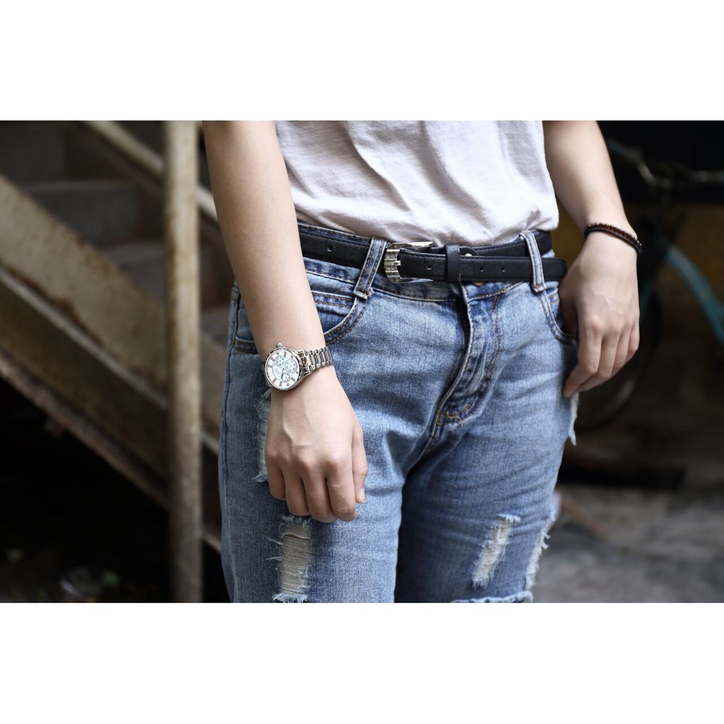 Lee นาฬิกาข้อมือ Metropolitan LEF-F39DSDS-7S แบรนด์แท้ USA สายสแตนเลสสี ...