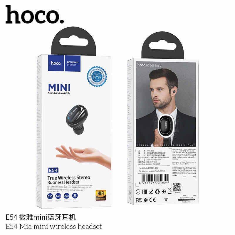 Hoco E60 หูฟัง Hoco รุ่น E60 บลูทูธ ไร้สาย 5.0 แบตเตอรี่ ทนนาน แท้100% ...