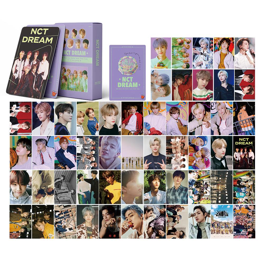 ALLGOODS 54pcs NCT Dream RESONANCE Photo Cards NCT 2020 NCT Photocard ...