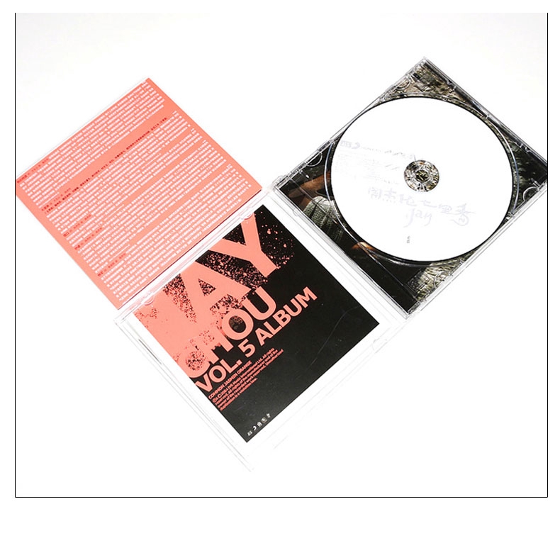 Jay Jay Joy Jay Chou 5 Album Hong Cd ชุดอัลบั้มสําหรับสตรีเหมาะกับการ ...