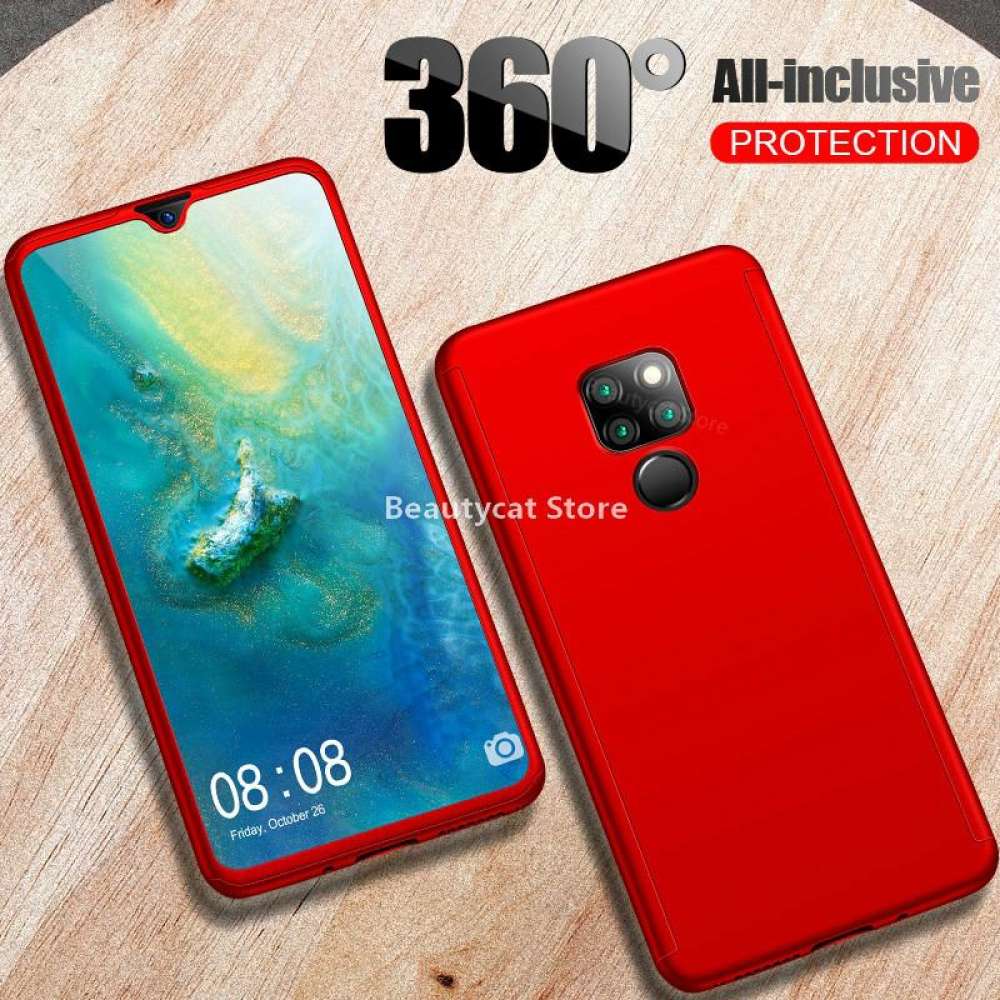 เคสมือถือ Huawei - หรูหรา 360 เต็มรูปแบบแก้วเคสสำหรับ Huawei P30 P20 Pro P30 Lite Mate 20 Mate ...