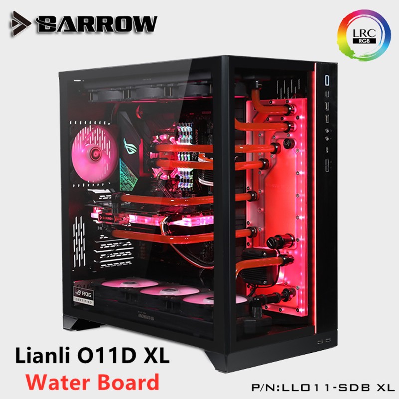 คอมพิวเตอร์ระบายความร้อนBarrow Distro Plate ForLIANLI O11 XL Computer ...