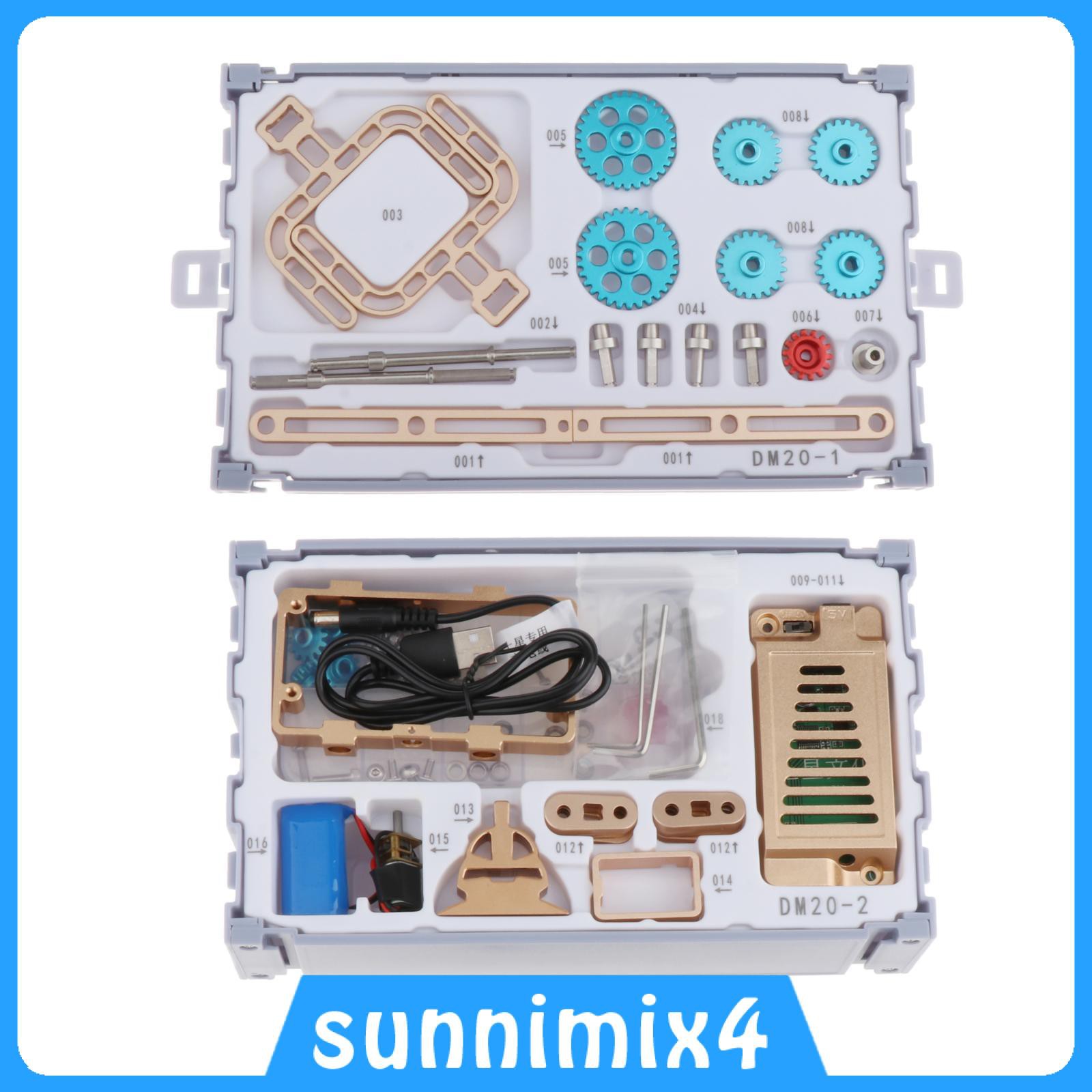 [H₂Sports&Fitness] Science Metal DIY Walker Robot Model Kit Hand ...