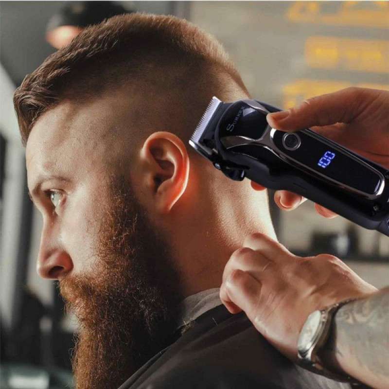 Surker- SK805 ใหม่ล่าสุด ของแท้100% แบตเตอเลี่ยนตัดผมไร้สาย ปัตตาเลี่ยน ...