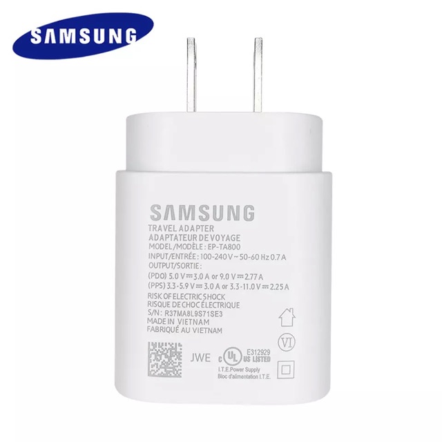 สายชาร์จ ชาร์จเร็วสุด25W Samsung Note 10 Super Fast Charger PD PSS 25w Super Fast Charging cable ...