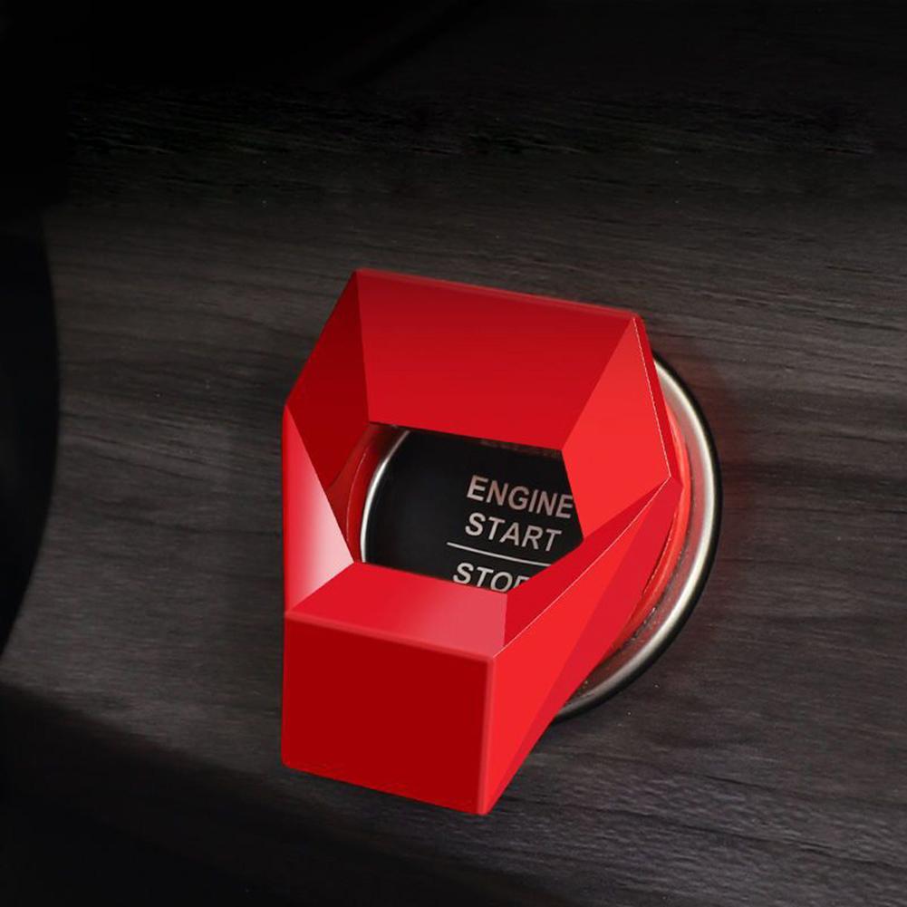 MM Universal Car Interior Engine Start Stop Cover Push Button Switch ...