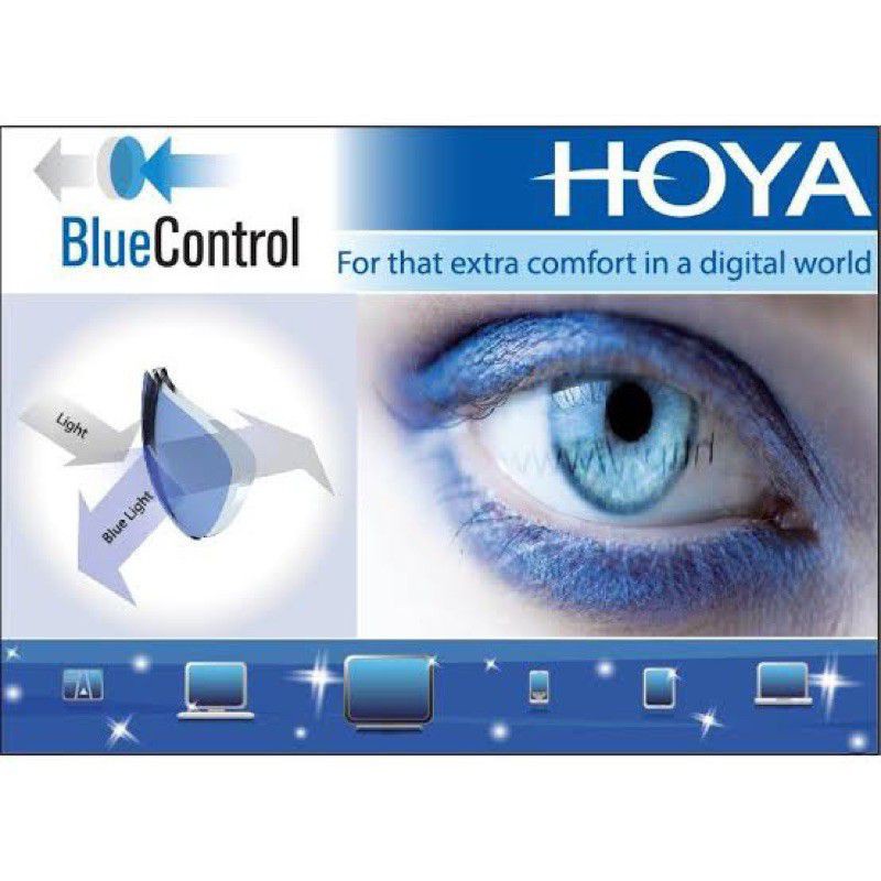 ตัดเลนส์ HOYA Blue Control ย่อ 1.60 1.67 แท้ 100 ฟรีกรอบแว่น ถูกสุด ตัด ...