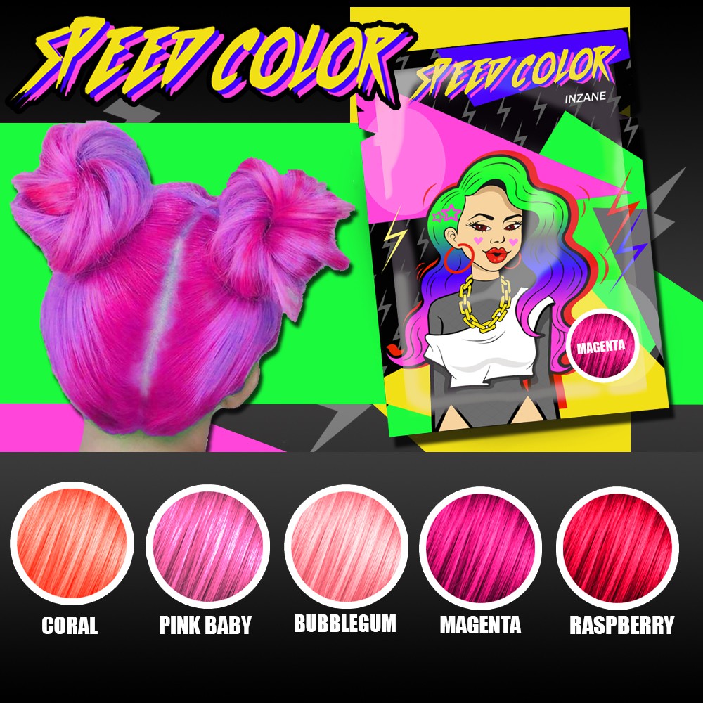 ครีมเปลี่ยนสีผม โทนส้มเหลือง SPEED COLOR 30ML แบบซอง ...