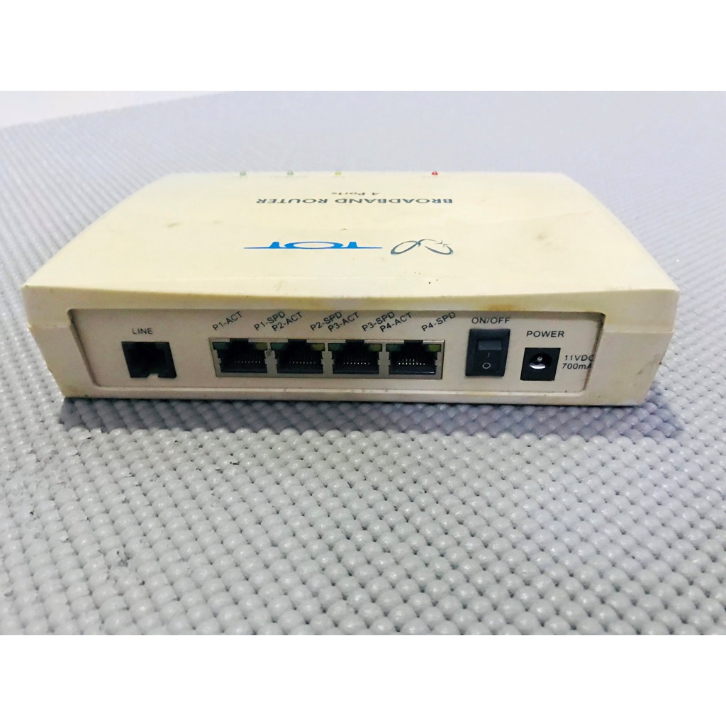 ฺBroadband Router TOT 4 ช่อง เร้าเตอร์ Wifi โทรศัพท์ ทีวีดิจิตอล ...