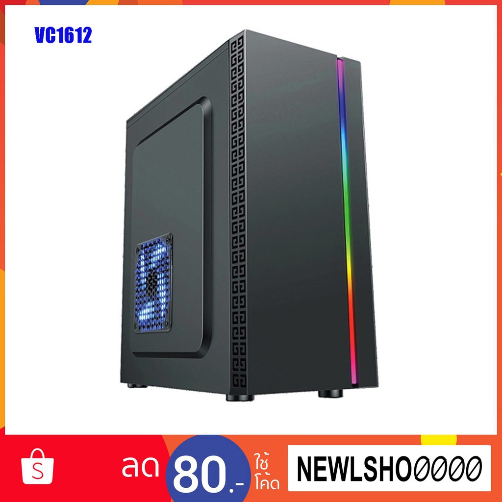VENUZ ATX Computer Case VC1612 With RGB Lighting | Shopee Thailand