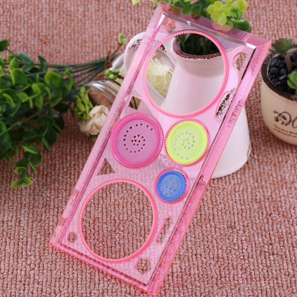 LY HOT Spirograph Ruler Toy Spiral Tool Geometric Students Drafting ...
