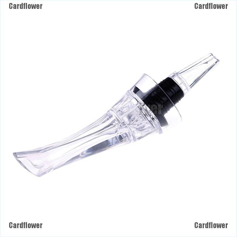 Cardflower Wine Decanter Wine Aerating Pourer Wine Aerator Quick ...