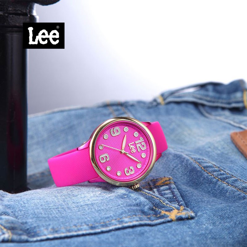 Lee นาฬิกาข้อมือ Metropolitan LEF-F27Q4P4-4G แบรนด์แท้ USA สายซิลิโคนสี ...