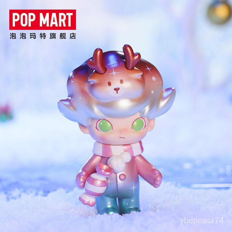 CXXIIIPOPMART Bubble Matt DIMOO Christmas Series Blind Box Doll ...