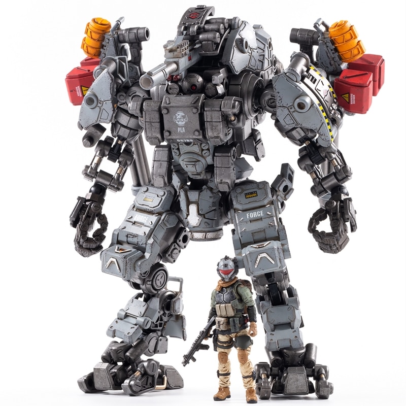 1/25 JOYTOY Action Figure STEEL BONE ARMOR H05 Gray Version Mecha ...