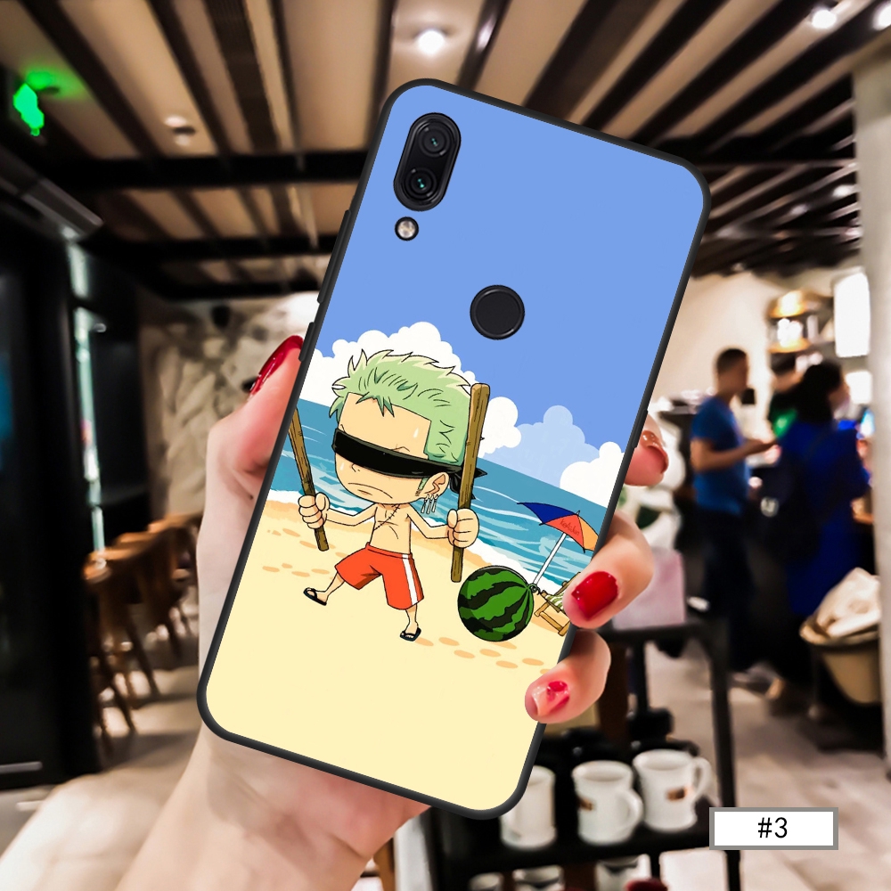 เคสโทรศัพท์มือถือลายการ์ตูนลูฟี่สําหรับ Xiaomi Redmi Note7 7 Note6 6A 5 ...