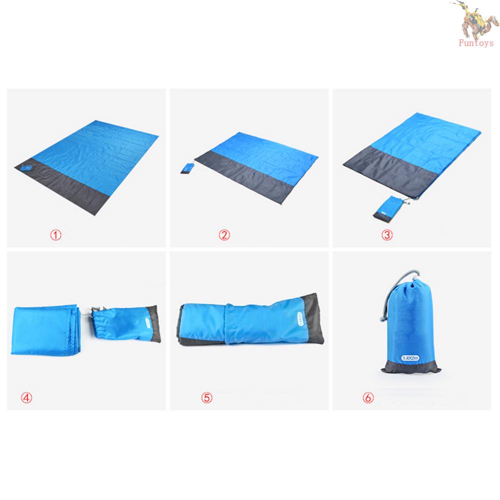 FUN.T Camping Mat Waterproof Beach Blanket Portable Outdoor Picnic ...
