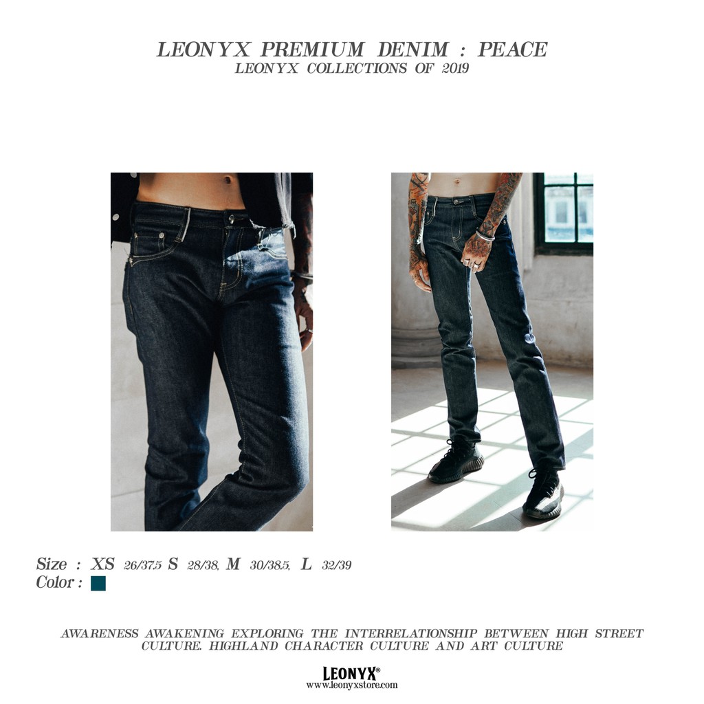 LEONYX PREMIUM DENIM PEACE COLLECTION 2019 (LIMITED 99 ea) | Shopee ...