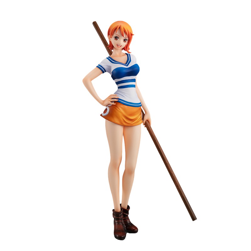 ตัวอักษรมือreSale 23Cm One iece Nami Thief Cat Anime Action Figure ...