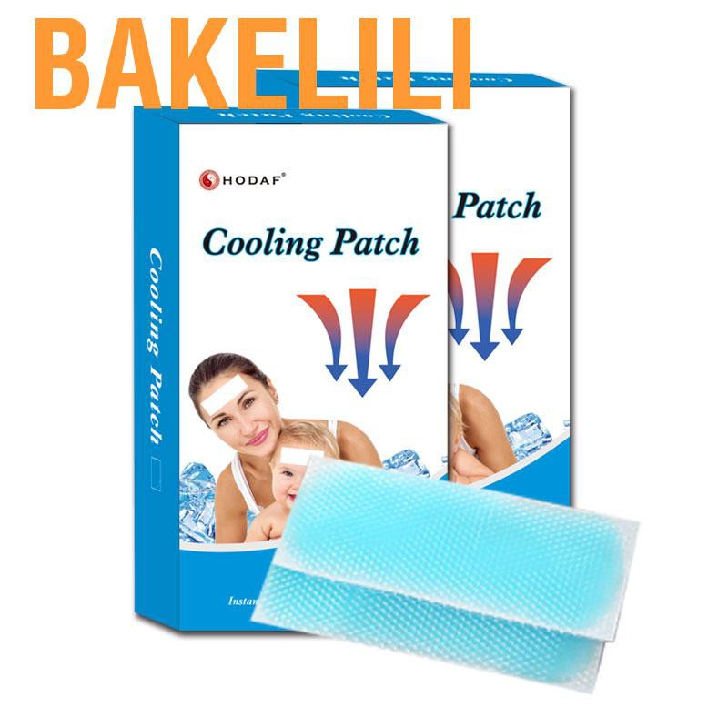 Bakelili Cooling Patch Fever Reducing Gel Plaster Forehead Pad for ...