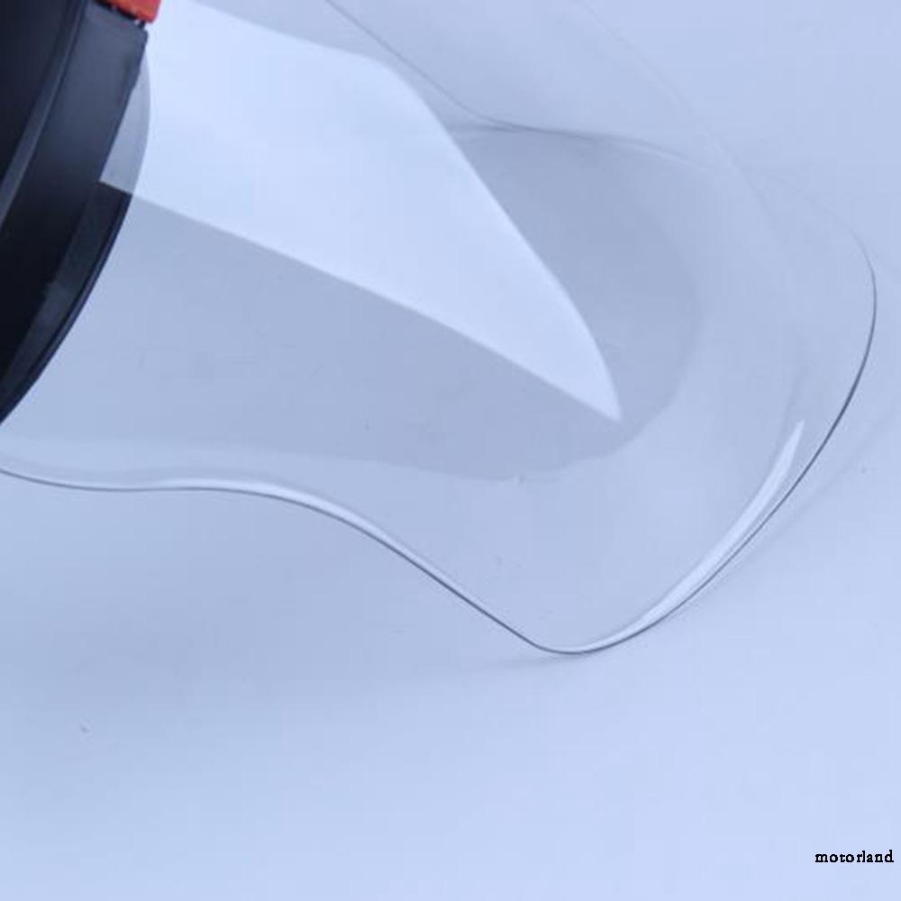 Safety Transparent Lens Protective Full Face Film Shield Adjustable ...