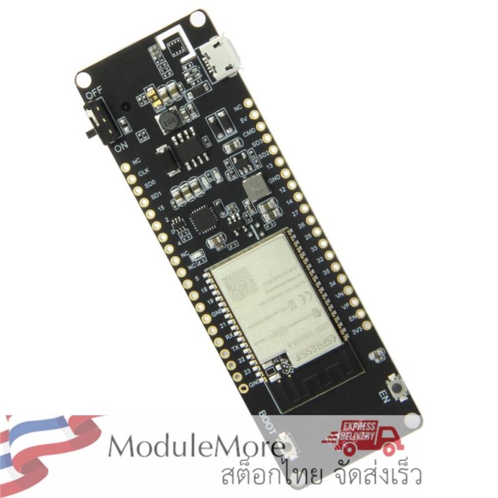 Ttgo T Energy Esp32 8mbyte Psram Wifi And Bluetooth Module 18650 Battery Esp32 Wrover B