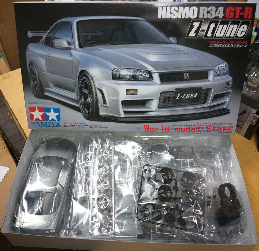 24282 Nissan NISMO R34 GTR Ztune Tamiya 124 lastic model kit - sd7_c7oc34 - ThaiPick