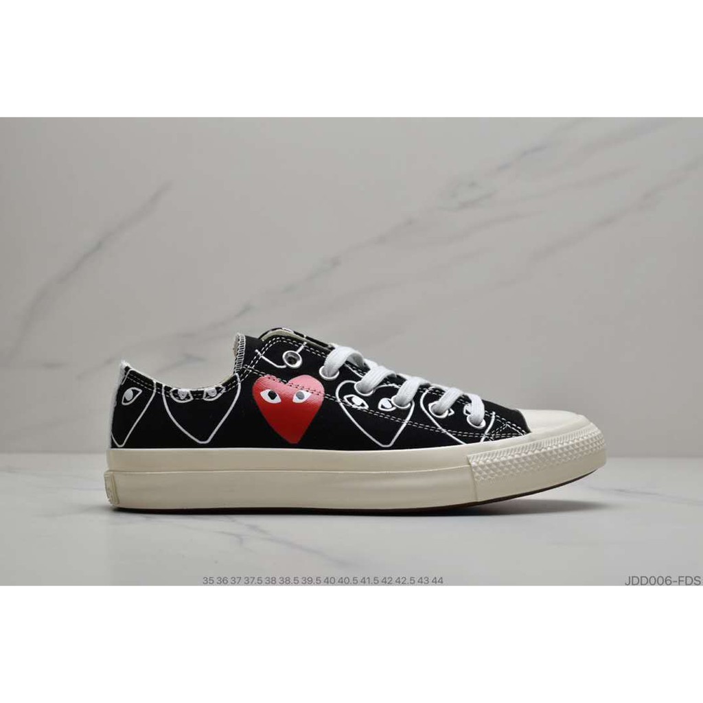 100 original CDG x Converse chuck taylor all star Kawakubo Ling side ...