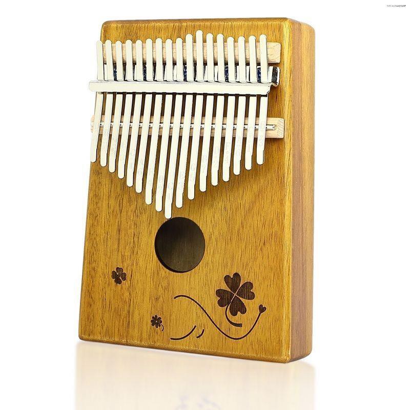Music Ke Rui Thumb Piano 17-tone Kalimba Qin Kalymph Beginners Introduction to Musical ...