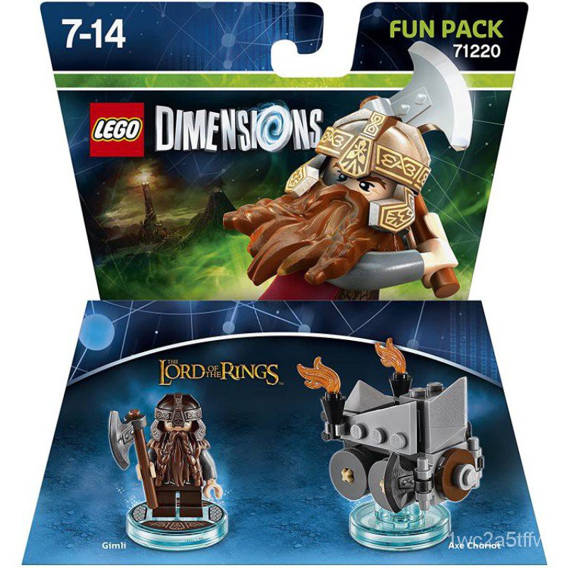 【จุด】Gimli The Lord of the Rings LEGO Dimensions Fun Pack 71219 ...