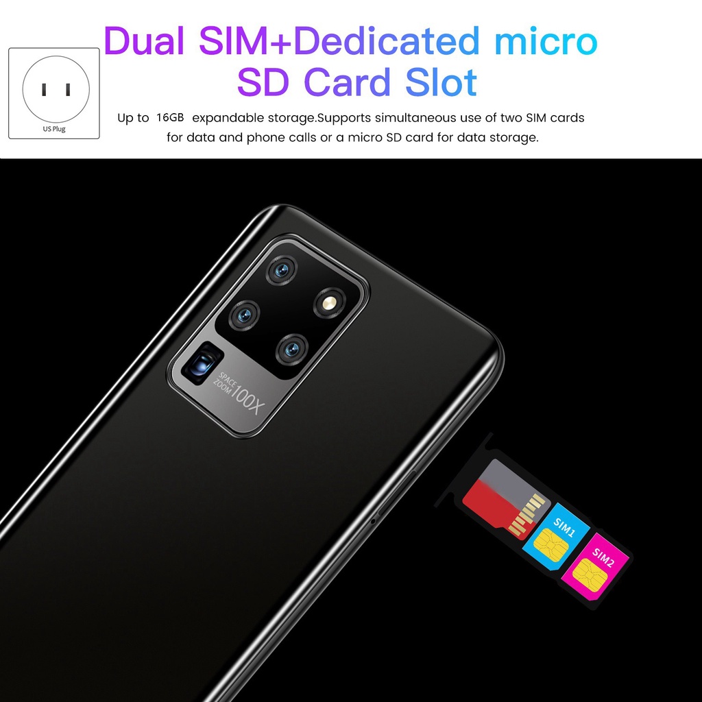 สมาร์ทโฟน S21U หน้าจอขนาดใหญ่ 6 . 7 นิ้ว 1 Gb 16 Gb Android 10 4G 2 . 0 ...