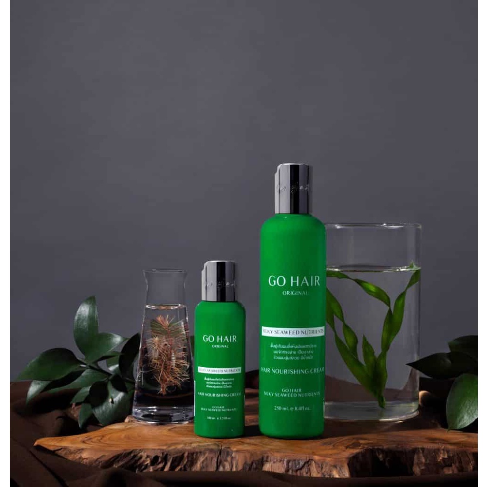 Go Hair Silky Seaweed Nutrients โกแฮร์ ซีวีส แฮร์ เทอราพี | Shopee Thailand