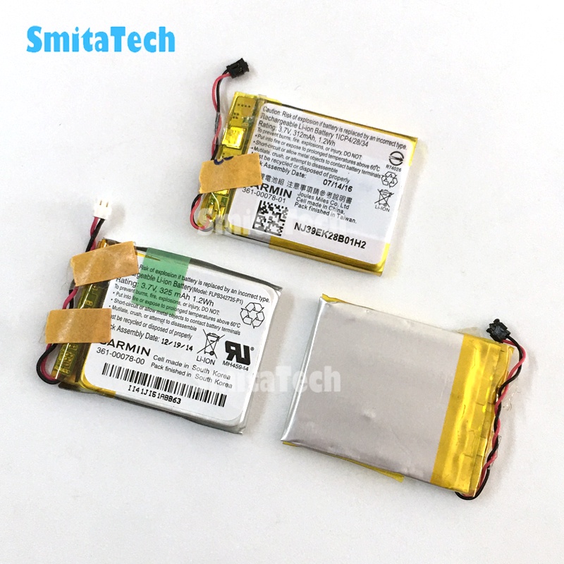 Original Battery 361-00078-00 361-00078-01 for Garmin Forerunner 920XT ...