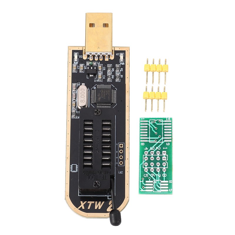 Xtw - 2 Usb ชิป Ule 24 25 Serie Bios Writer Spi แฟลช Hj55 ...
