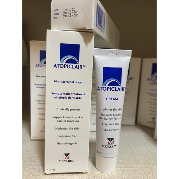 Atopiclair Non steroidal cream 40ml100mlครีมให้ความชุ่มชื้น สำหรับผู้ ...