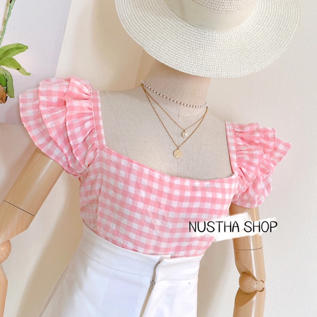 เสื้อ crop /3 layer cute top | Shopee Thailand