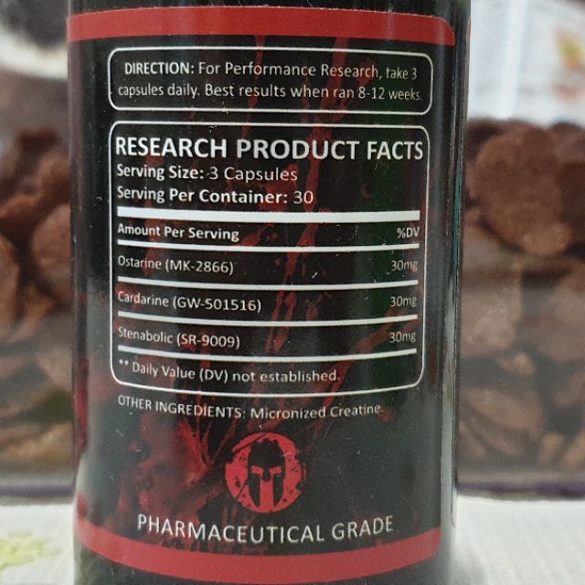 Legacy 90 Caps Research Product Ostarine Cardarine Stenabolic MK2866 ...