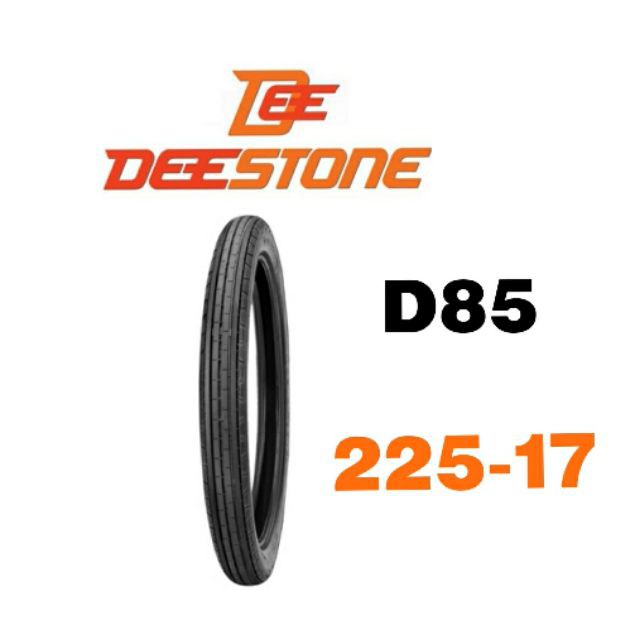 D85 ลายตรง(โบราณ) T/T / ยางมอเตอร์ไซค์ / Deestone - tyrecooncenter - ThaiPick