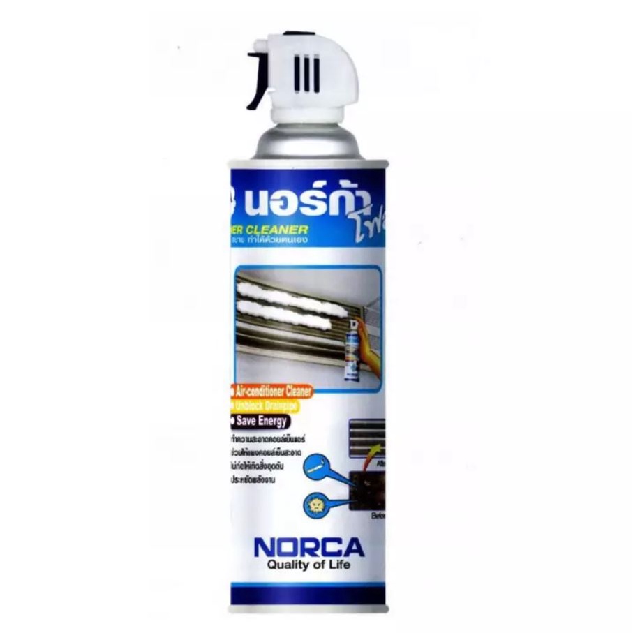 โฟมล้างแอร์นอร์ก้า NorCa Foam 500 ml. | Shopee Thailand