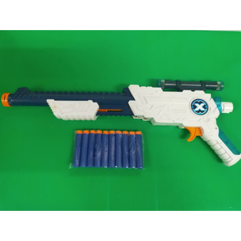 ปืนลูกซองไรเฟิล X Shot Hawk Eye Dart Rifle ยาว 18 นิ้ว มีกล้องส่อง ...